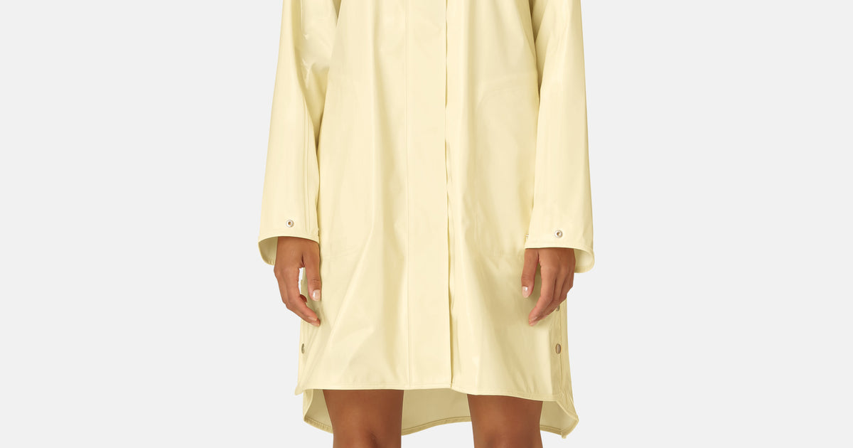 Long Raincoat - Double Cream