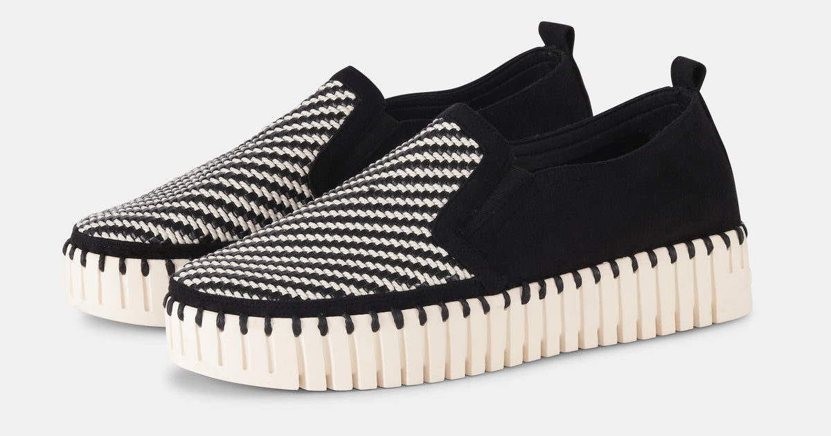 Platform Tulip Sko - Black